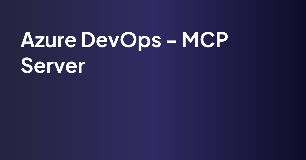 Azure Devops Mcp Server